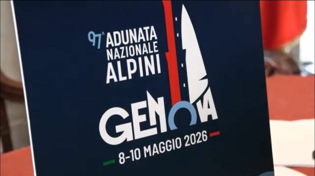 97a Adunata Nazionale degli Alpini a Genova, presentato il logo